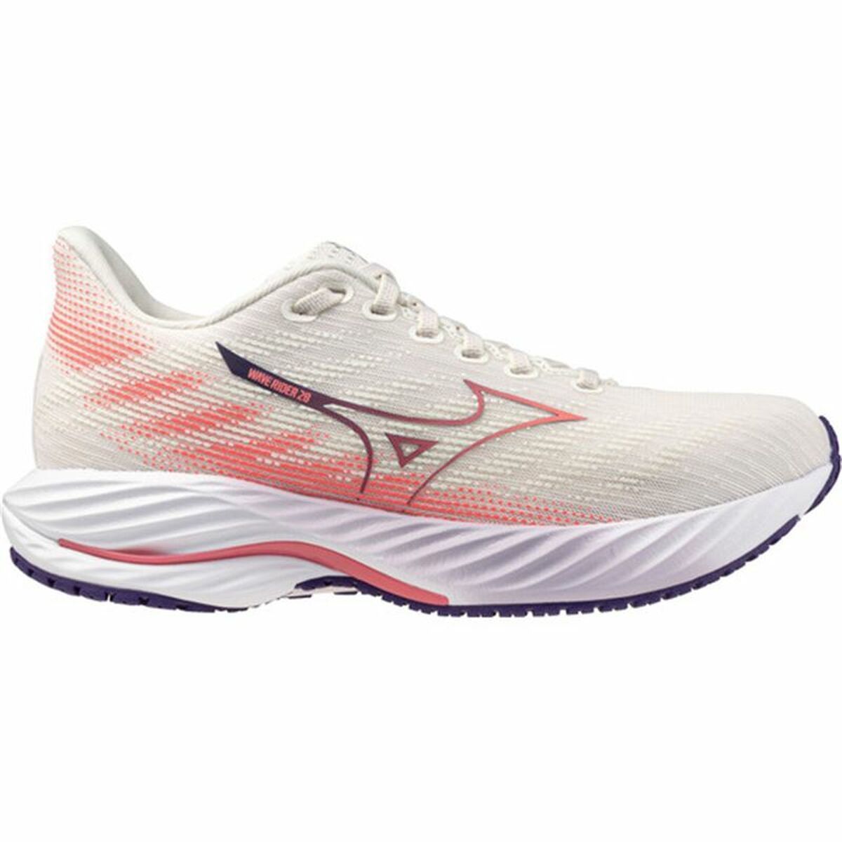 Running Shoes for Adults Mizuno Wave Rider 28 Red Lady – XHAWI