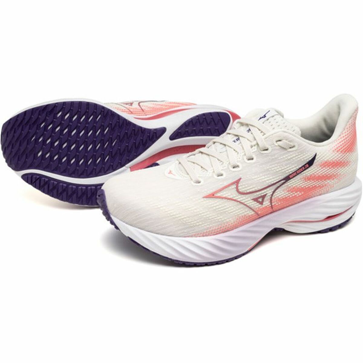 Running Shoes for Adults Mizuno Wave Rider 28 Red Lady – XHAWI