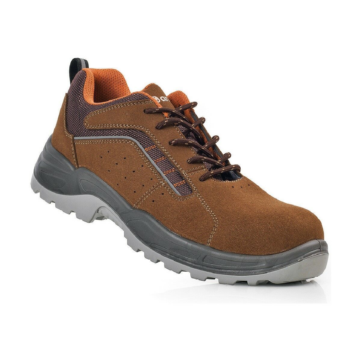 Safety shoes Anibal Lusitania Brown S1P – XHAWI